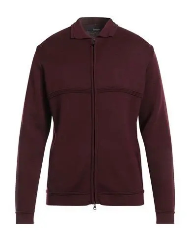 LARDINI Knitted Cardigan - Red