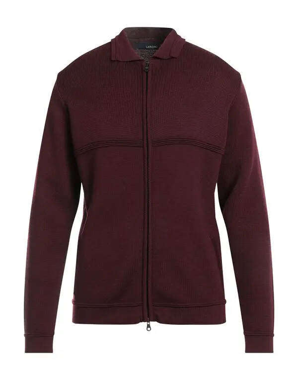 LARDINI Knitted Cardigan - Red