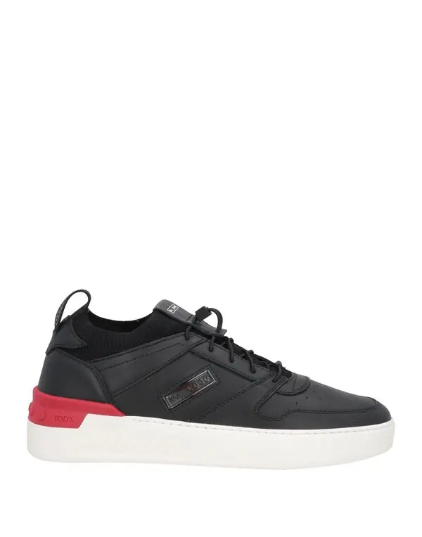 TOD'S NO CODE No_code Leather Low-top Sneakers - Black