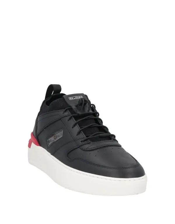 TOD'S NO CODE No_code Leather Low-top Sneakers - Black