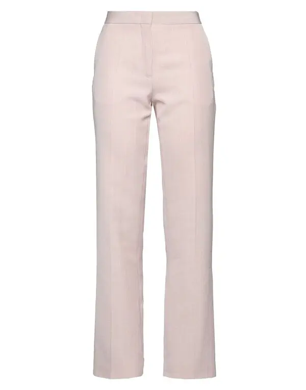 JIL SANDER Straight Leg Viscose-silk Pants