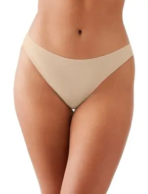 Wacoal Understated Cotton Thong - Sand