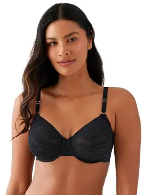 Wacoal High Profile Underwire Bra - Black