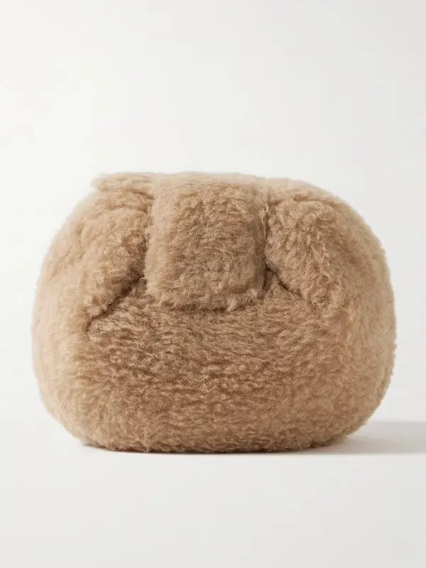 Gabriela Hearst Soft Demi Clutch - Brown