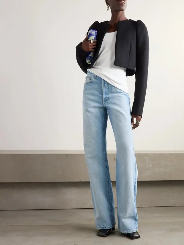 Dries Van Noten High-rise Straight-leg Jeans