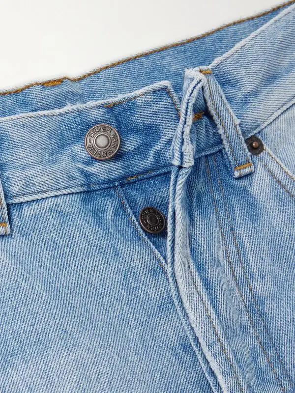 Dries Van Noten High-rise Straight-leg Jeans