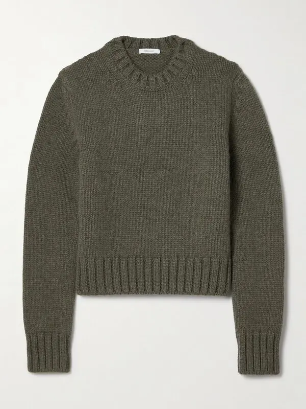 FERRAGAMO Wool And Cashmere-blend Sweater