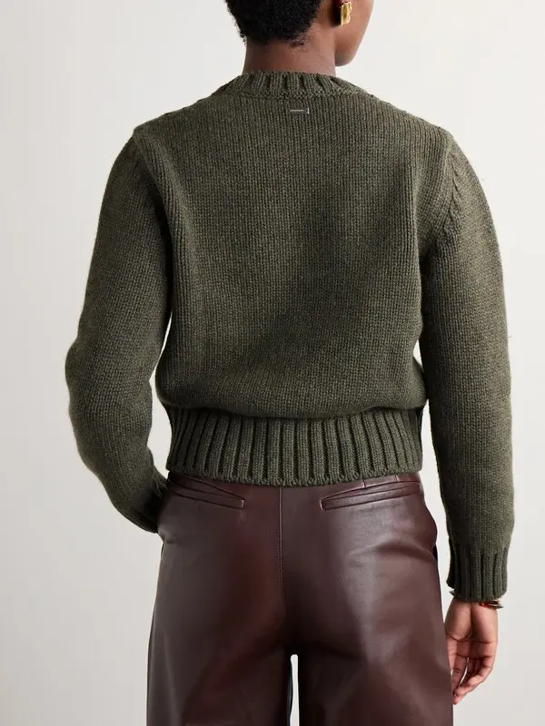 FERRAGAMO Wool And Cashmere-blend Sweater