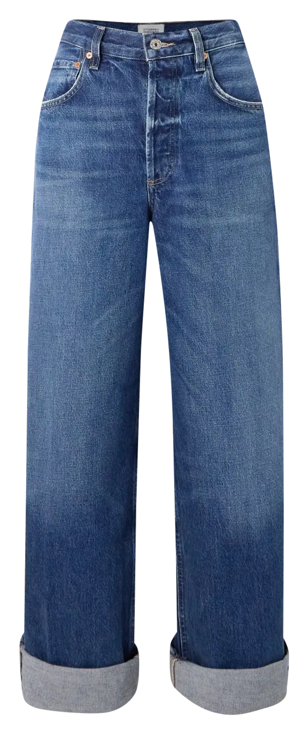 Citizens Of Humanity Ayla Baggy High-rise Jeans - Blue