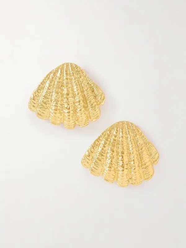 YSSO Whisper Of The Wind -plated Earrings - Gold