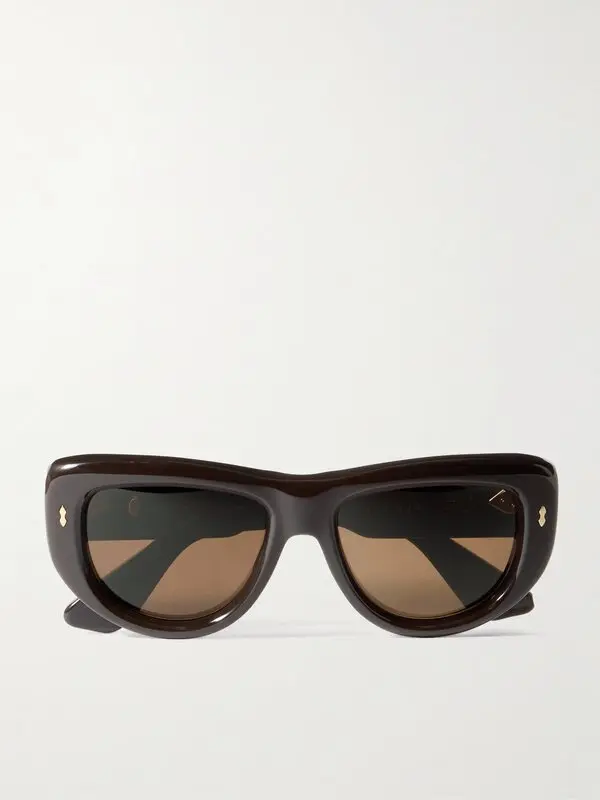 JACQUES MARIE MAGE Erin Wasson The Sud Sunglasses - Brown