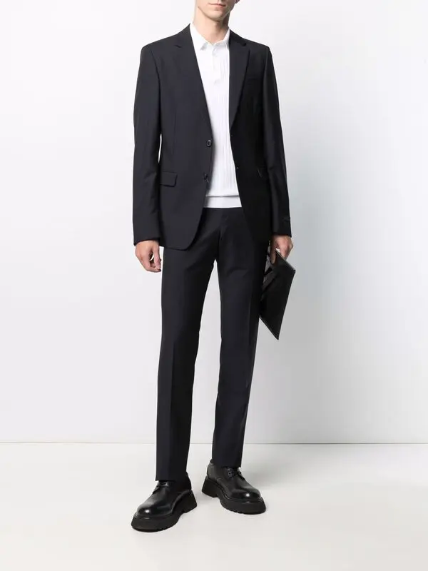 Prada Single-breasted Virgin Wool-blend Suit