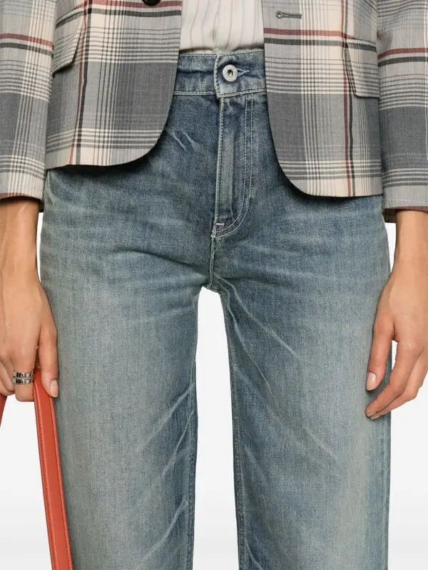 Kenzo Asagao Straight Leg Jeans