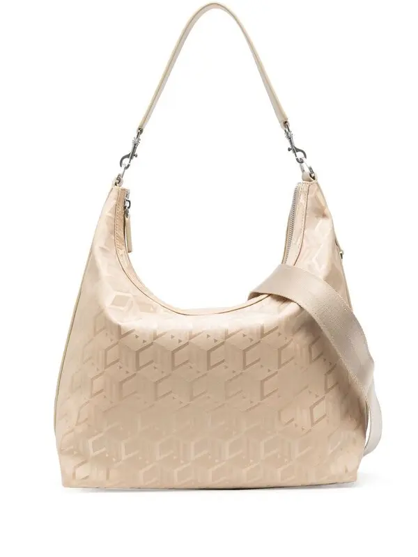Mcm Aren Monogram Jacquard Tote Bag