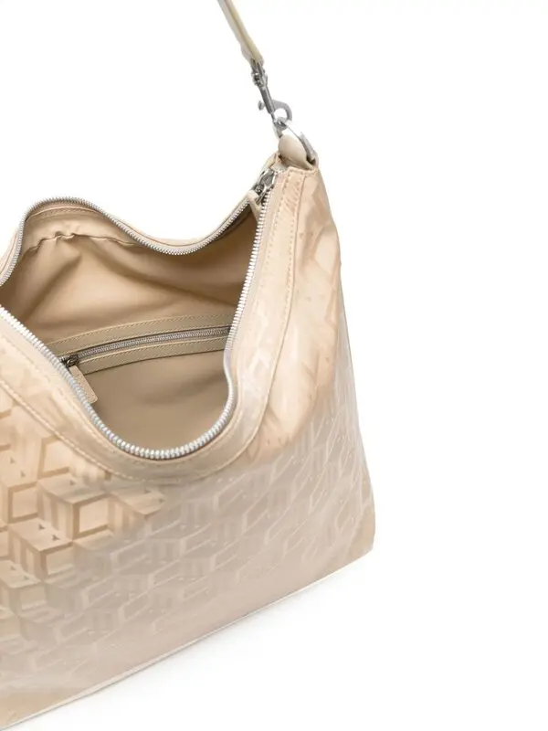 Mcm Aren Monogram Jacquard Tote Bag