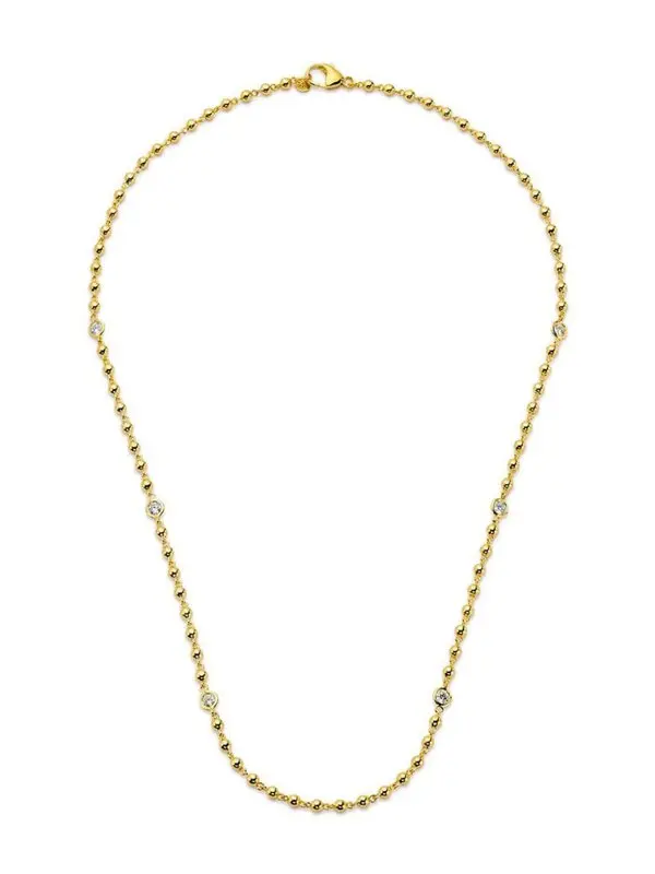 BUDDHA MAMA 20kt Yellow Diamond Necklace - Gold
