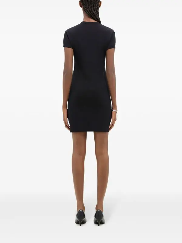 COURREGES Contrast-frame Mini Dress