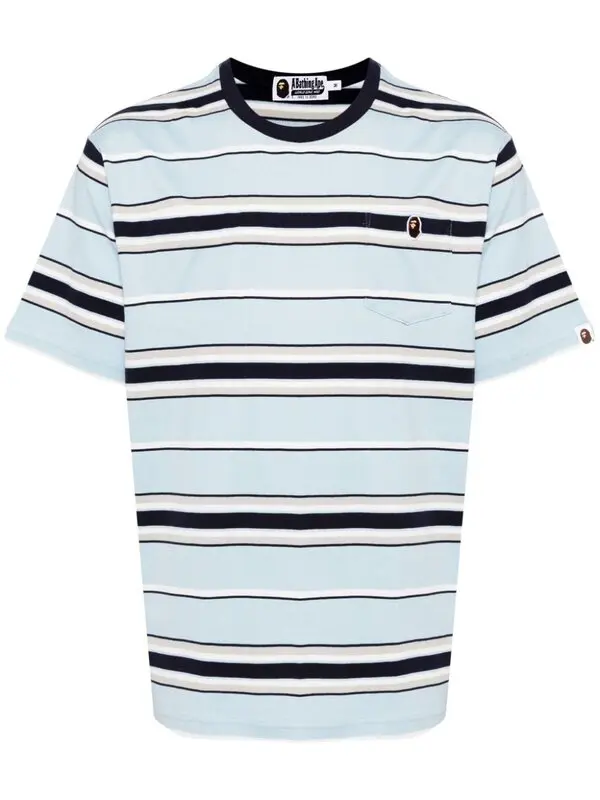 A BATHING APE Stripe T-shirt