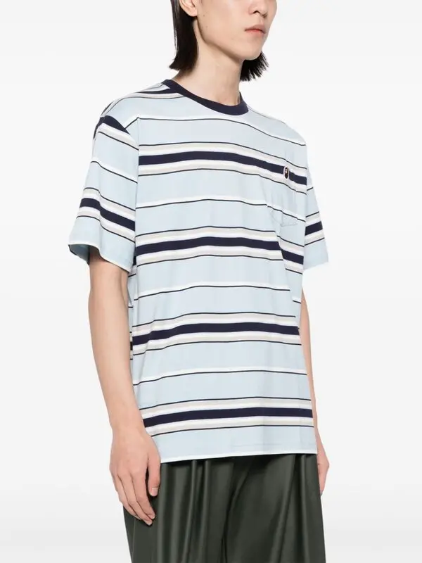 A BATHING APE Stripe T-shirt