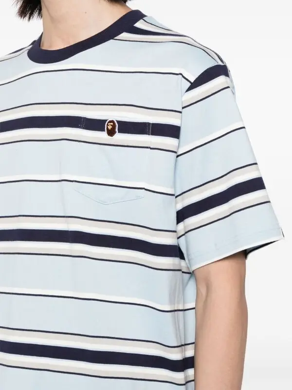 A BATHING APE Stripe T-shirt