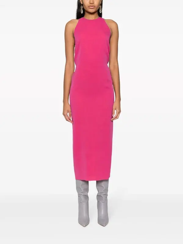 slim fit dress slacks FENDI Summer Vertigo Blue Logo Dress  Caroline's Fashion Luxuries