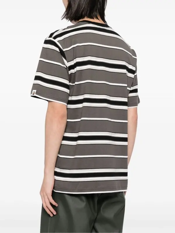 A BATHING APE Stripe T-shirt