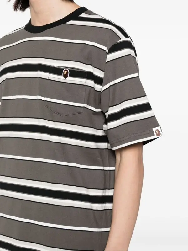 A BATHING APE Stripe T-shirt
