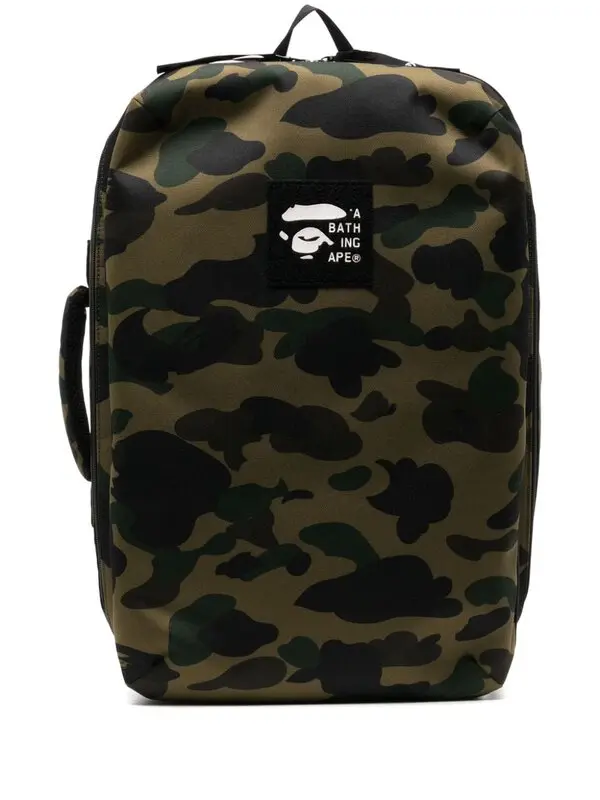 A BATHING APE® Camouflage Cordura Backpack - Brown