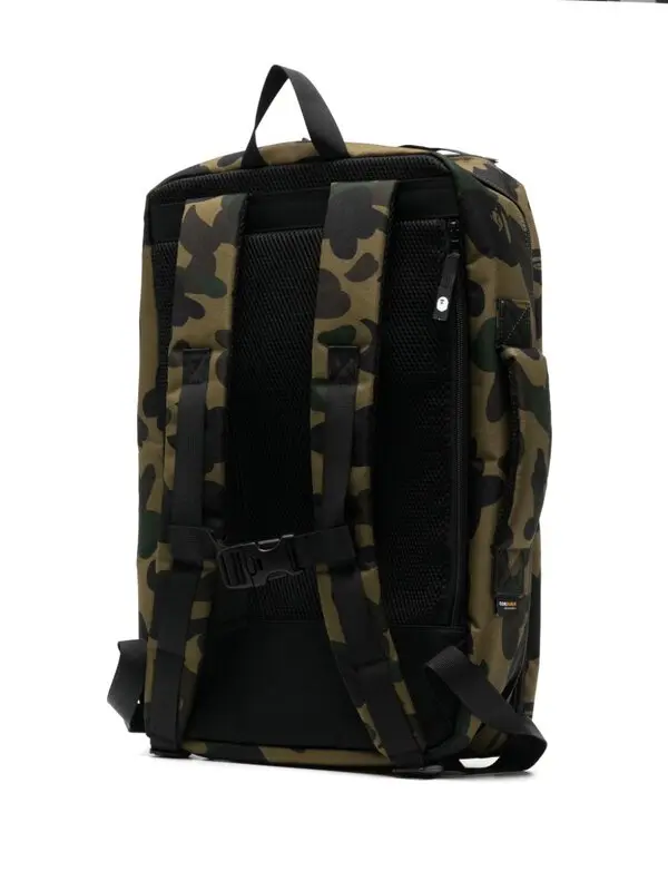 A BATHING APE Camouflage Cordura Backpack