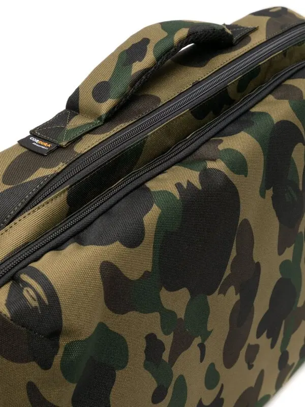 A BATHING APE Camouflage Cordura Backpack