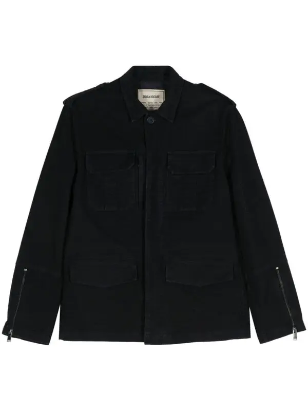 Zadig&Voltaire Keegan Moleskine Cotton Jacket