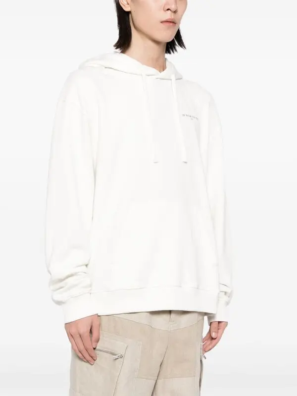 IH NOM UH NIT Graphic Print Hoodie - White