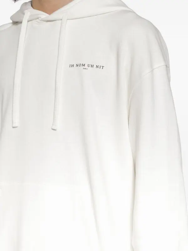 IH NOM UH NIT Graphic Print Hoodie - White