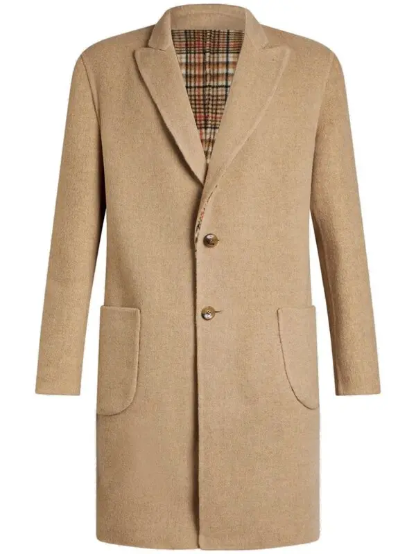 Etro Reversible Single-breasted Coat