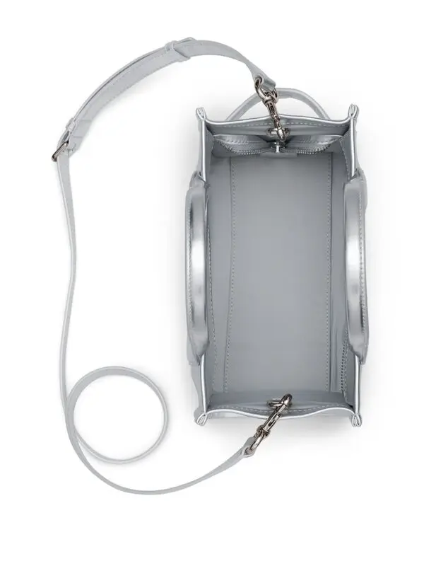 Marc Jacobs Small Metallic Tote Bag - Silver
