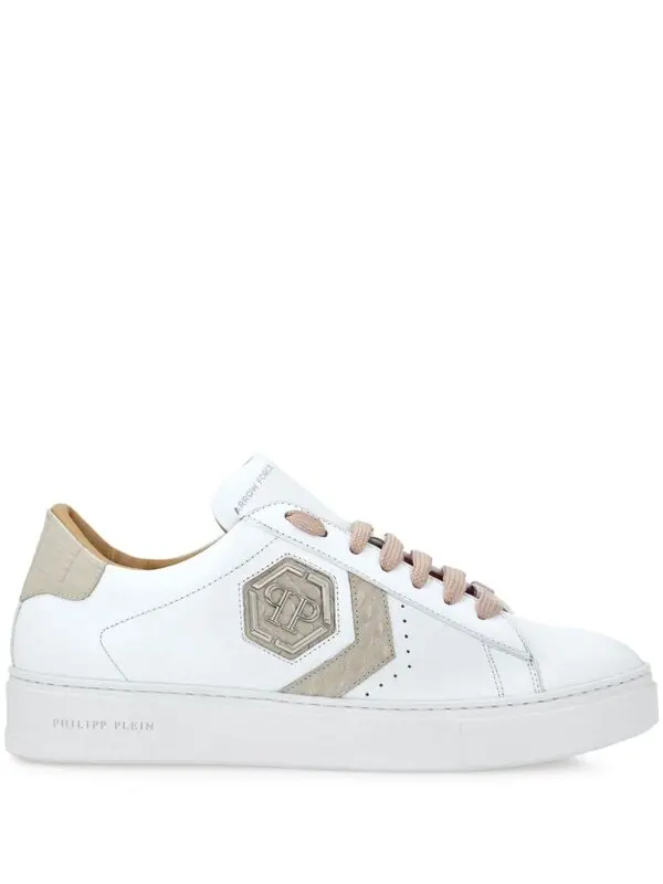 Philipp Plein Crocodile-print Sneakers