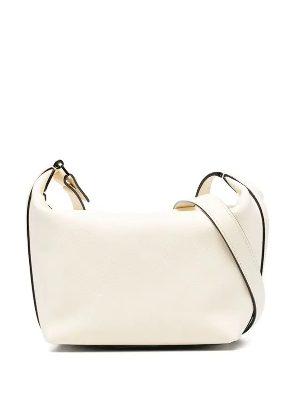 VALEXTRA Mini Mochi Cross Body Bag - White