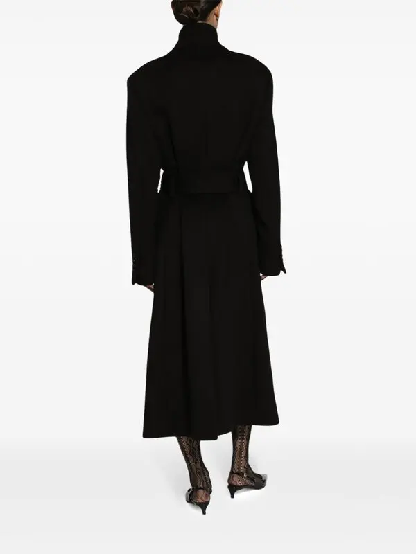 Dolce & Gabbana Double-breasted Coat - Black