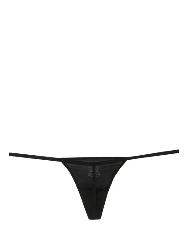 MAISON CLOSE Les Invisibles Micro Thong - Black