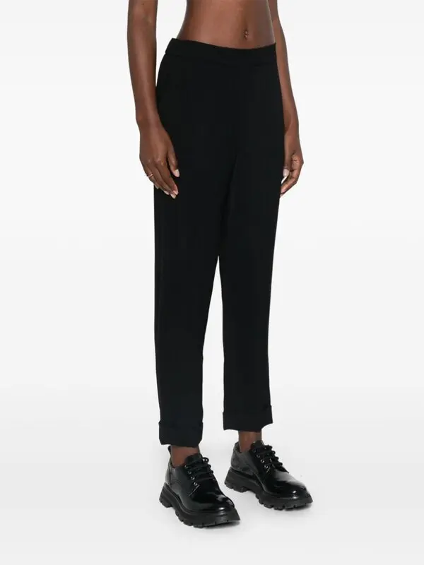 P.a.r.o.s.h Poker Tapered Trousers - Black