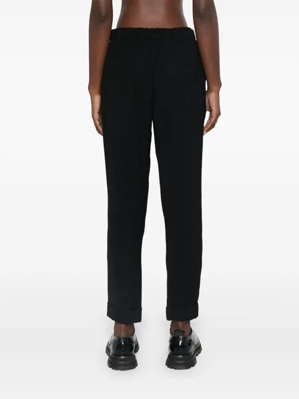 P.a.r.o.s.h Poker Tapered Trousers - Black