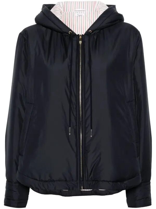 Thom Browne Hooded Down Shirt Jacket