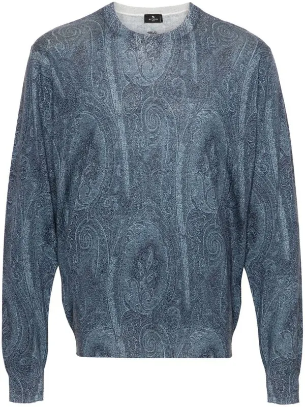 Etro Paisley Print Sweater