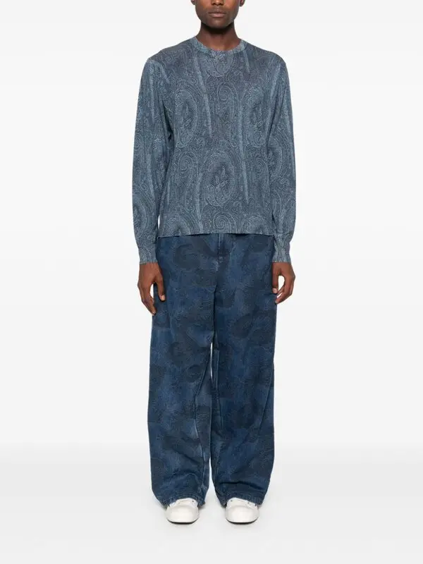 Etro Paisley Print Sweater