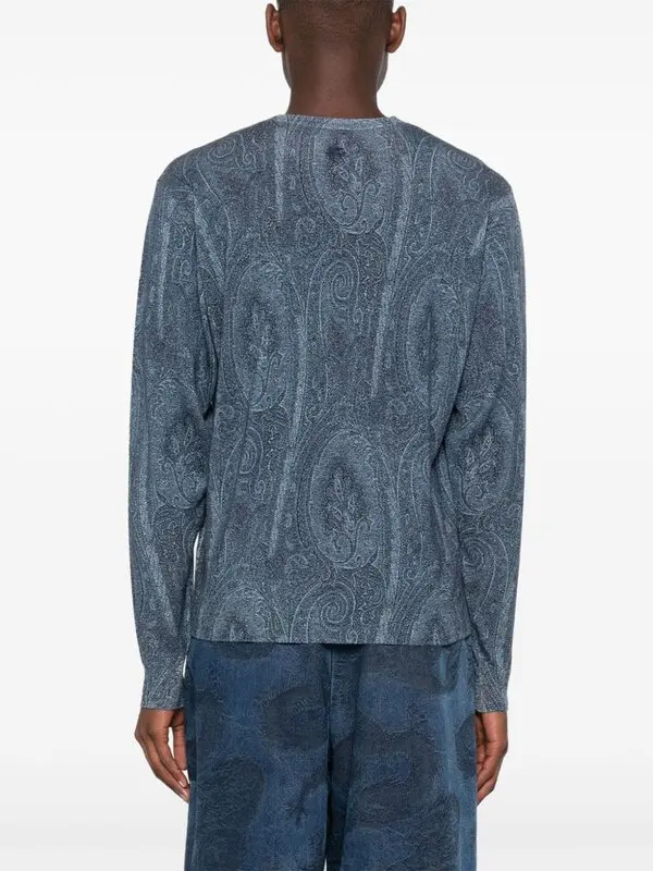 Etro Paisley Print Sweater