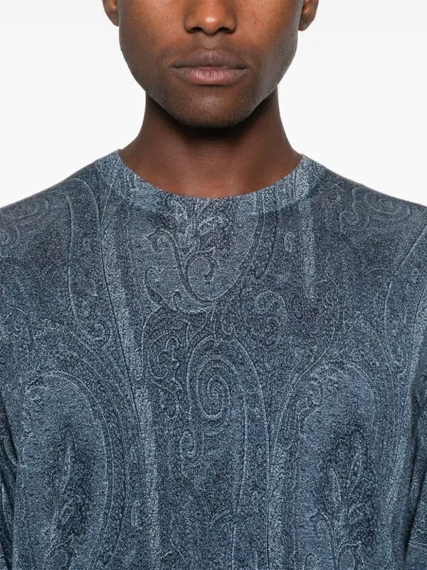 Etro Paisley Print Sweater