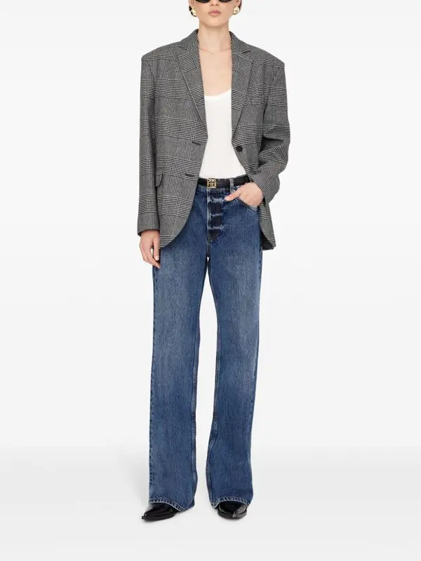 ANINE BING Hugh Wide-leg Jeans - Blue