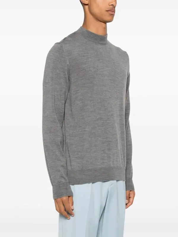 J. Lindeberg Korman Merino Wool Sweater - Grey