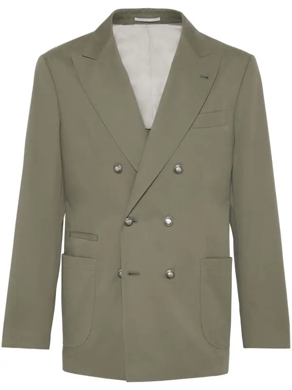 Brunello Cucinelli Double Breasted Blazer