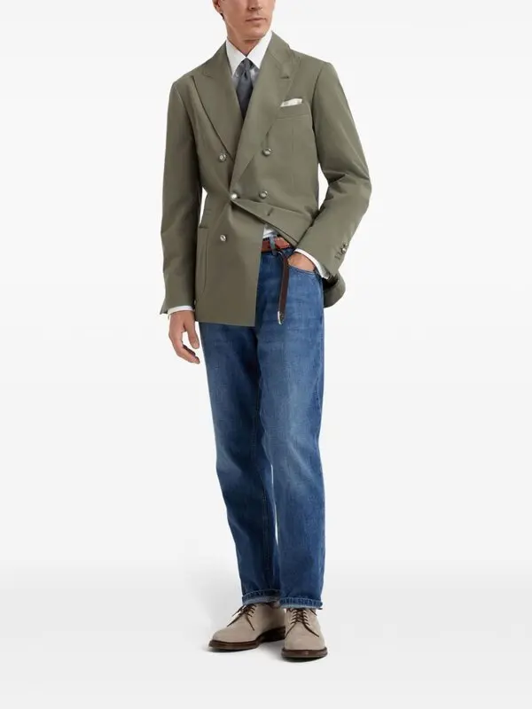 Brunello Cucinelli Double Breasted Blazer